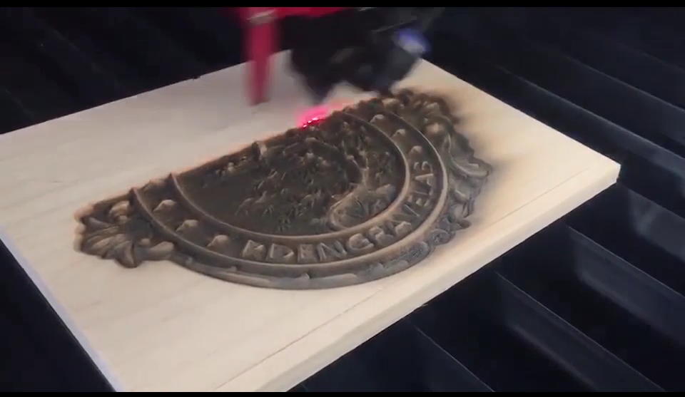 Co2 Laser Machine 3d Engraivng Engravelab Software | Transon